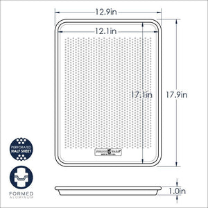 Perforated Half Sheet Pan – Honeycomb Kitchen Shop